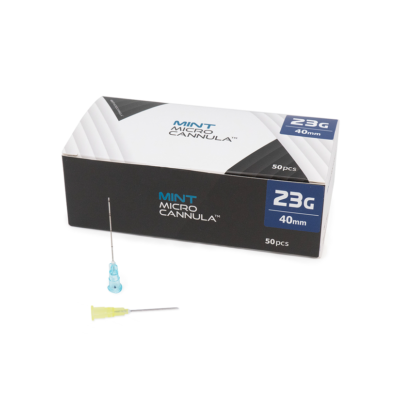 MINT Microcannula™ 23G in 40mm, 50mm, 70mm – Hans Biomed USA Store