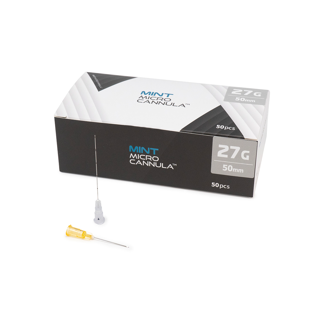 MINT Microcannula™ 27G in 40mm, 50mm, 70mm – Hans Biomed USA Store